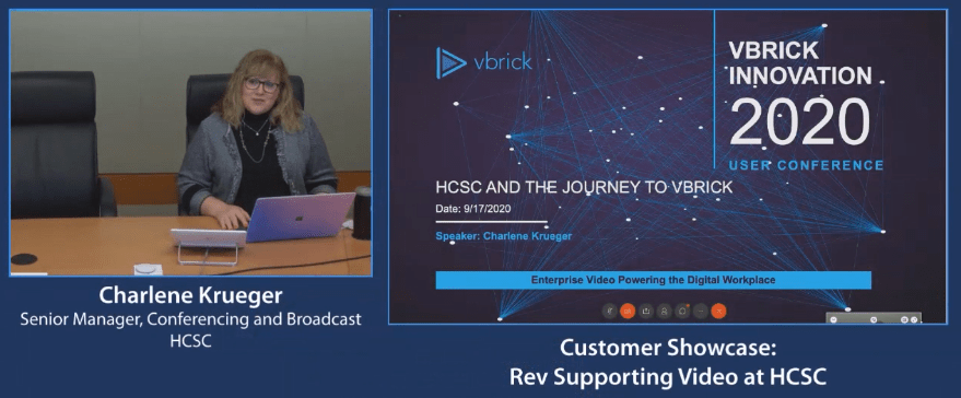 Vbrick Rev Powering Video at HCSC | Vbrick